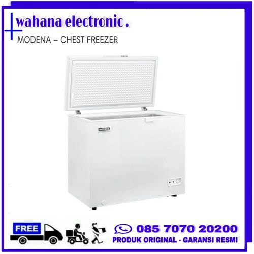 Jual MODENA MD0210MLWH CHEST FREEZER BOX MD0210 210 L / 199 L MD-0210 ...