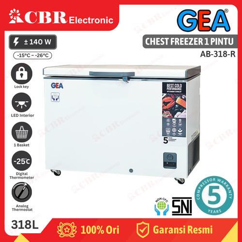 Jual FREEZER PETI / CHEST FREEZER GEA AB-318R - 318 L - Kota Batam ...
