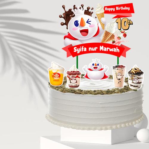 Jual Mixue - Topper Cake Birthday / Hiasan Kue Ulang Tahun - Jakarta ...