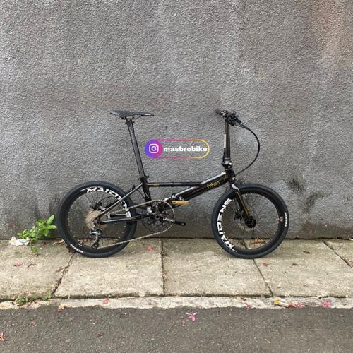 Jual sepeda lipat fnhon monsoon 2 x 10 dan 1 x 10 speed discbrake fnhon ...