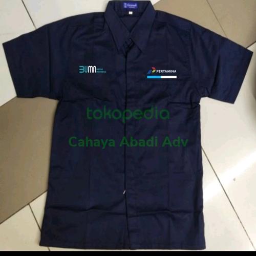Promo Kemeja BUMN Pertamina Seragam Kantor BUMN Pertamina - Lengan ...