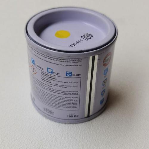 Jual Avian Cat Minyak Kayu Besi 100Cc 100 Cc Kaleng Kecil Putih Hitam ...