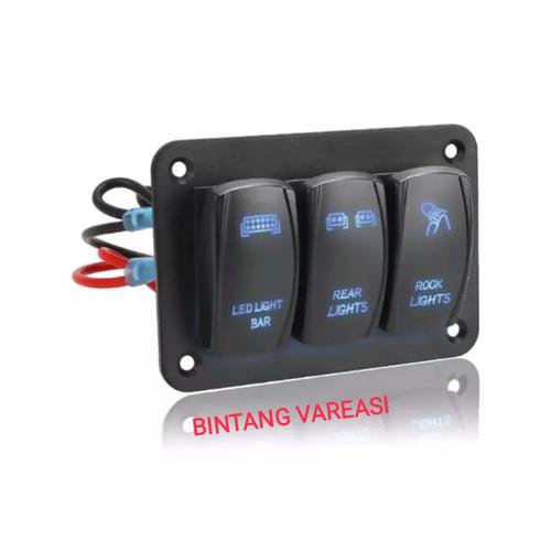 Jual SWITCH SAKLAR LAMPU MOBIL MODEL ARB 3 PANEL - Jakarta Utara ...