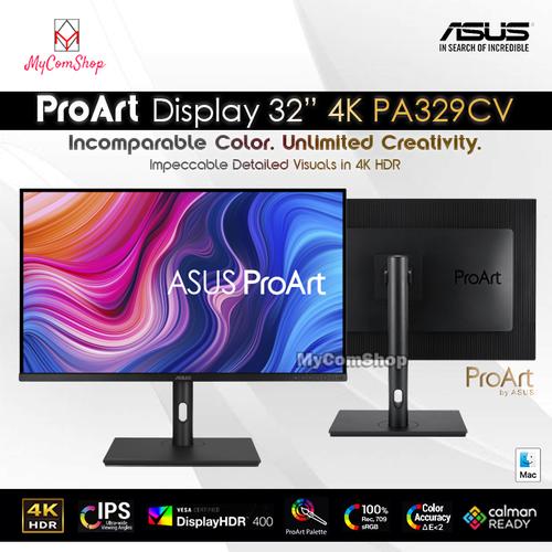 Jual ASUS PROART MONITOR DISPLAY PA329CV 32" 4K IPS HDR400 ERGONOMIC ...