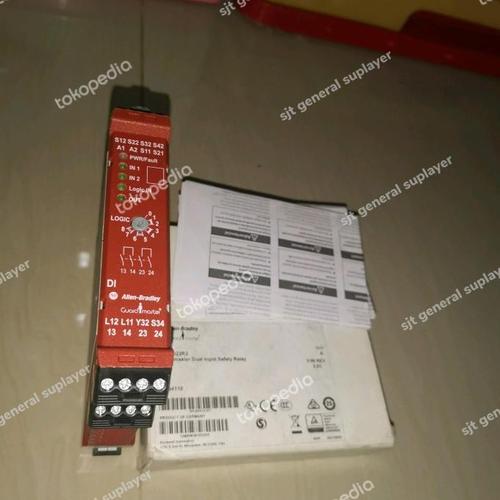 Jual 440R-D22R2 Ser A Pn-94110 Guard Master Safety Relay Allen Bradley ...