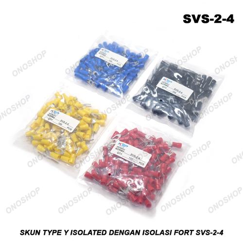Jual Skun Type Y Isolated Dengan Isolasi FORT SVS-2-4 - Biru - Jakarta ...