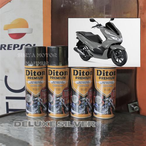 Jual Pilok/Pilox Diton Premium Body Dan Velg Warna Silver Cat Semprot ...