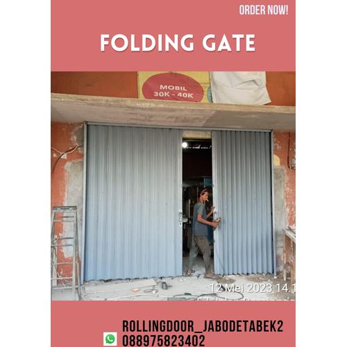 Jual pintu baja tipe foldingg gate jakarta - Kota Tangerang Selatan ...