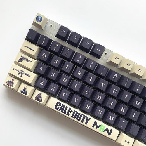 Jual Keycap Game Call of duty Keycaps Ghost COD Shooting PBT Modern ...
