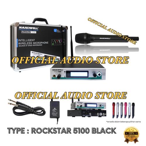 Jual Mic Wireless Hardwell ROCKSTAR 5100 Single Mic Handheld Original ...