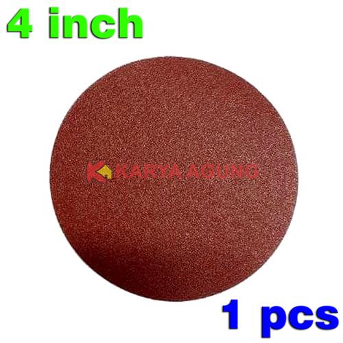 Jual Amplas Bulat Tempel 4" Velcro / Ampelas Gosok Halus Kasar Gerinda ...