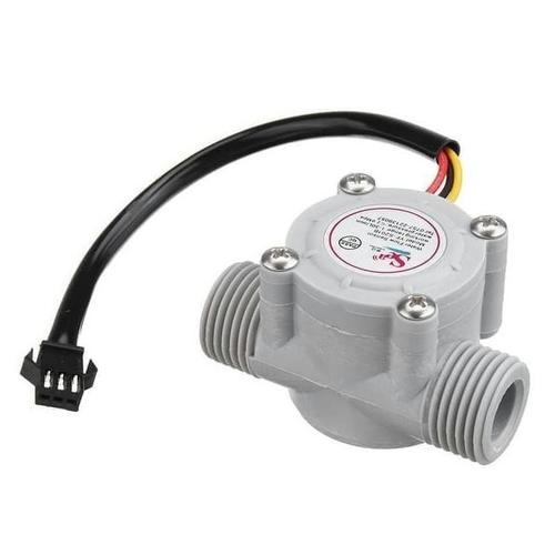 Jual Water Flow Meter Sensor YF-S201 G 1/2 " inch YF S201 - Putih ...