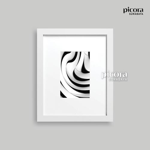 Promo PICORA ARTE Wall Frame 20x25cm 8R/4R Pigura Bingkai Foto Dinding - White - Kota Surabaya ...