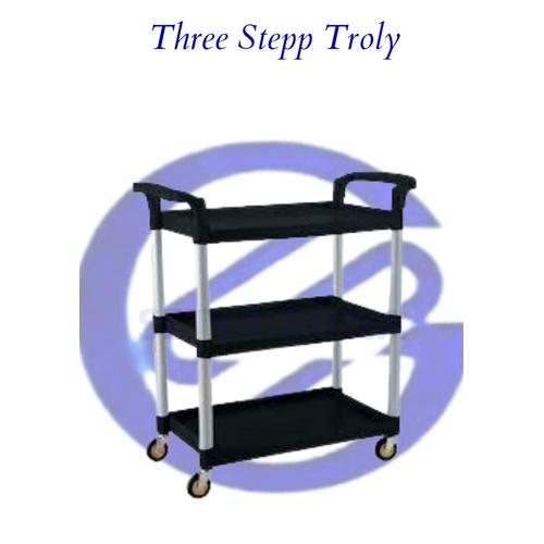 Jual Three Step Trolley With Bucket ( Black ) - Jakarta Timur - mesin ...