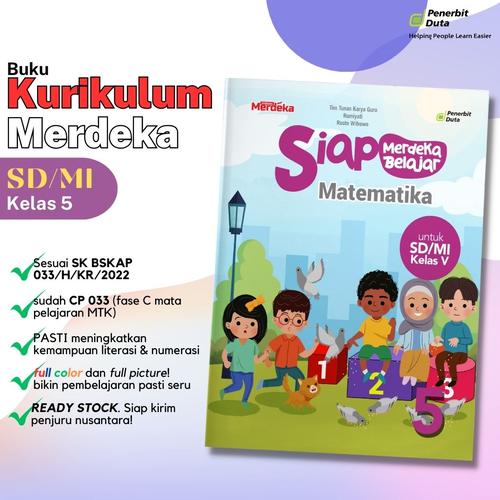 Jual Siap Merdeka Belajar Matematika SD/MI Kelas 5 Kurikulum Merdeka - Kab. Bandung - Penerbit ...