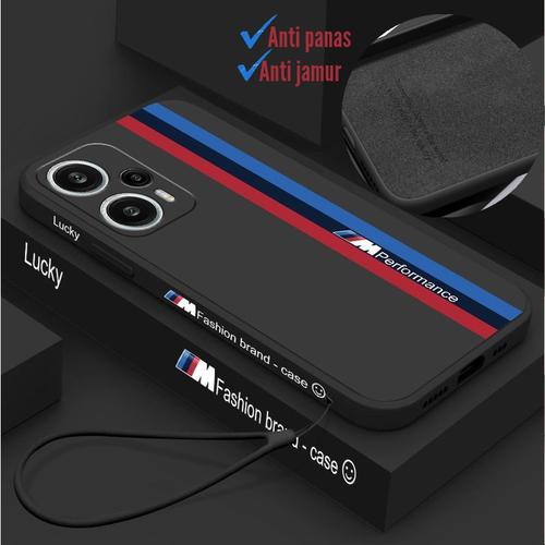 Promo Case Xiaomi POCO F5 softcase silicone lucky casing fashion ...