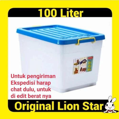 Jual Container/Kontainer Box Plastik, Lion Star-Wagon, 100 Liter ...