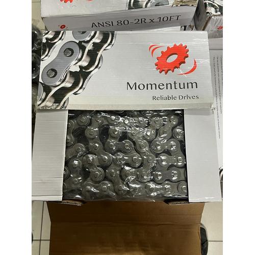 Jual RANTAI MESIN RS 80-2/ ROLLER CHAIN RS 80-2R(DOUBLE) TEC/MOMENTUM ...