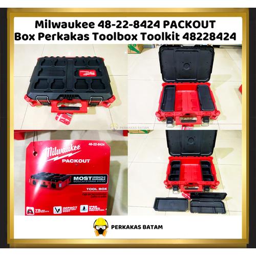 Jual Milwaukee 48-22-8424 PACKOUT Box Perkakas Toolbox BAG Toolkit ...