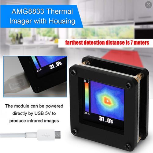 Jual Sensor Suhu Inframerah Ir 8x8 Jarak 7meter Thermal Imager with ...
