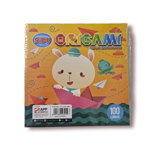 Jual Origami SIDU BESAR Isi 100Lembar 16x16 / Kertas Lipat - Jakarta ...