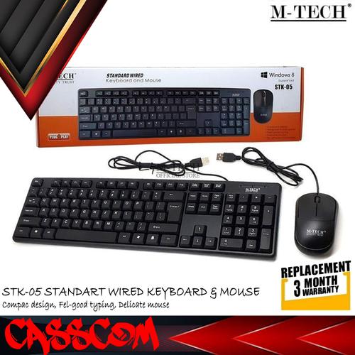 Jual M-Tech Original Keyboard Combo Mouse STK-05 / STK05 - Jakarta ...