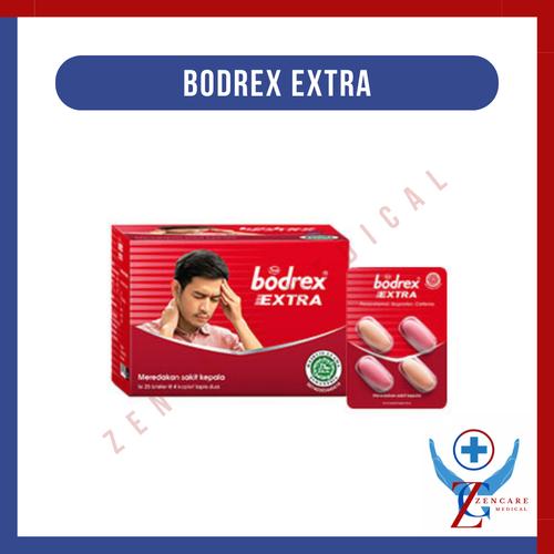 Jual Bodrex Extra Paracetamol Tablet / Obat Sakit Kepala - Strip - Kota ...