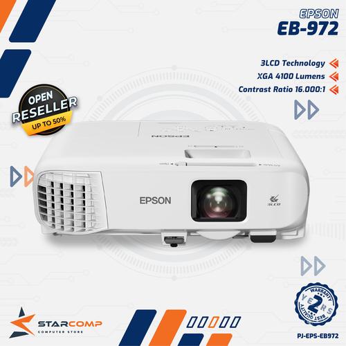 Promo Projector Epson EB-972 XGA 3LCD 4000 Lumens Proyektor EB972 Cicil 0% 3x - Kab. Sleman ...