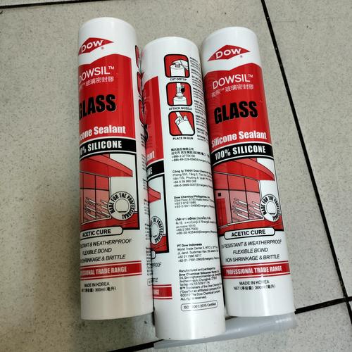 Jual silicone sealant clear Dowsil sealant kaca dowsil clear - Jakarta ...