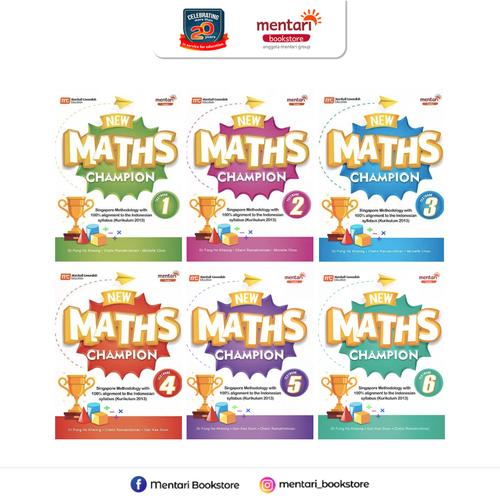 Jual New Maths Champion | Matematika | Buku SD - Workbook 1 - Kota ...