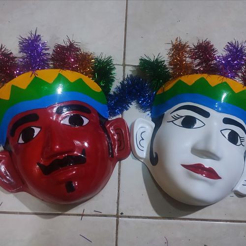 Jual TOPENG ONDEL ONDEL FIBERGLASS SEPASANG - Jakarta Timur - OzZa-IcHa Souvenir | Tokopedia