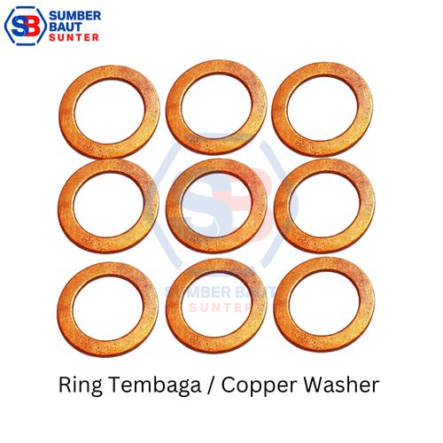 Jual M6 x 10 Ring Tembaga / Copper Washer - Jakarta Utara - Sumber Baut ...