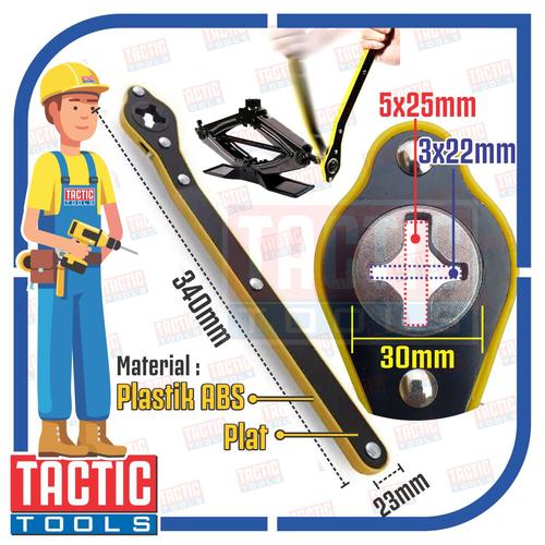 Jual Gagang Ratchet Dongkrak Mobil Jembatan Manual Jack Ratchet Wrench ...