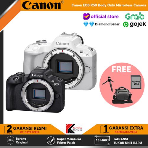 Promo Canon EOS R50 Body Only Mirrorless Camera Canon EOS R 50 Cicil 0% ...