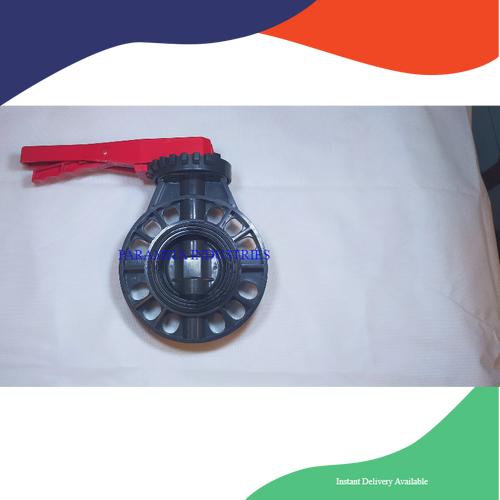 Jual VALVE BUTTERFLY PVC 4" INCH JIS 10K DN-100 HANDLE PVC BUTTERFLY 4 ...