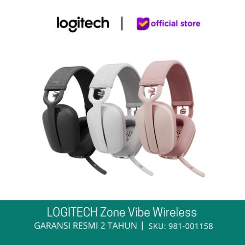 Promo Logitech Headset Zone Vibe Wireless - Garansi Resmi 2 Tahun - UC Version Cicil 0% 3x ...