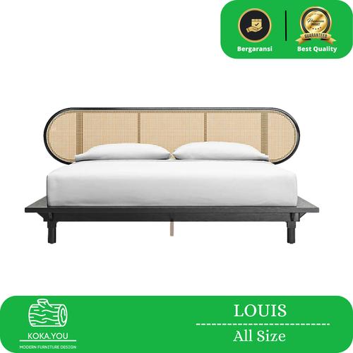 Jual Dipan Minimalis Modern Louis Model Tempat Tidur Kayu Sederhana ...