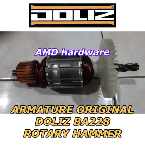 Jual ARMATURE BA228 DOLIZ ORIGINAL ROTARY HAMMER Angker Rotor Assy BA ...