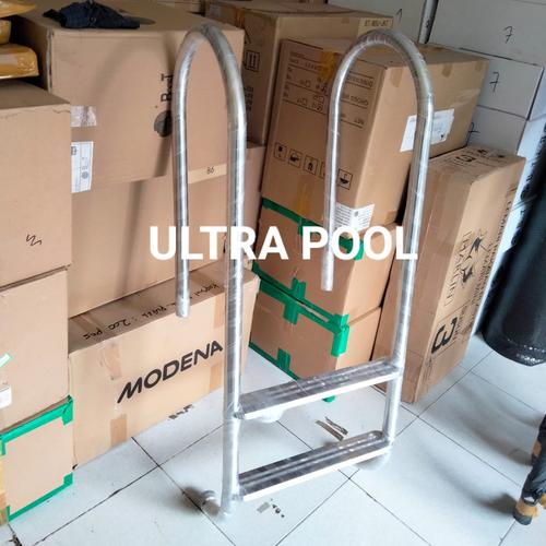 Jual Tangga kolam renang 2 step stainless 304 - Model later U - Jakarta ...