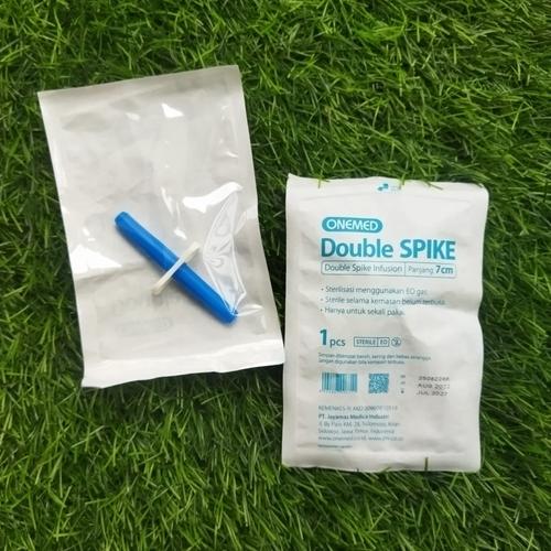 Jual Double Spike Onemed Transofix (penusuk NaCl/connector infus) per ...