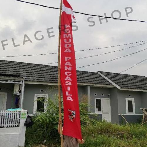 Jual asli Bendera Umbul Umbul Pemuda Pancasila Merah 3 Meter - Jakarta ...