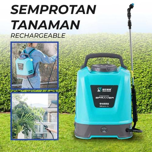 Jual Alat Semprot Semprotan Rumput Tanaman Gendong Elektrik Sprayer ...