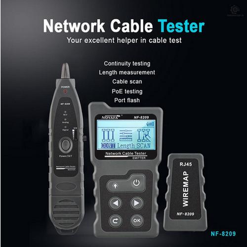 Jual Tracker Checker Inline PoE Voltage & Current Tester with Cable ...