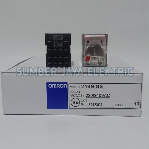 Jual relay omron my4n gs 220vac original - Jakarta Pusat - Sumber Jaya Elektric | Tokopedia