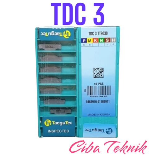 Jual TAEGUTEC TDC 3 TT9030 Insert Grooving dan cutting - Jakarta Pusat ...