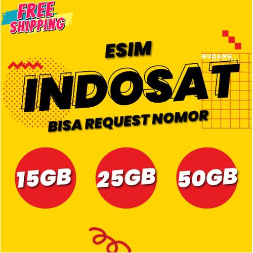 Jual Kartu Perdana eSIM Indosat - 15 GB - Jakarta Selatan - Classchic ...