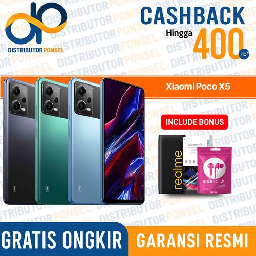 Promo Xiaomi Poco X5 5G 8/256GB 6/128GB Garansi Resmi Poco X5 5G 8 GB ...