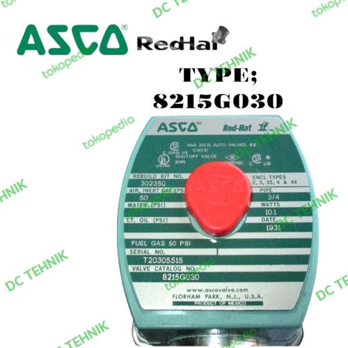 Jual Solenoid Valve ASCO 8215G030 3/4" - VOLT: 24VDC - Jakarta Barat ...