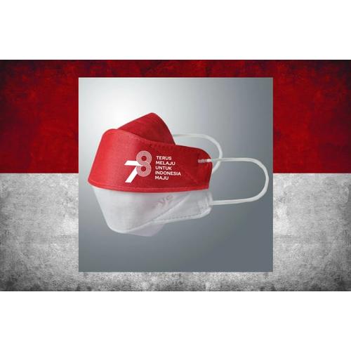 Jual Masker Merah Putih - Masker HUT RI 78 - Masker Merah Putih KF94 ...
