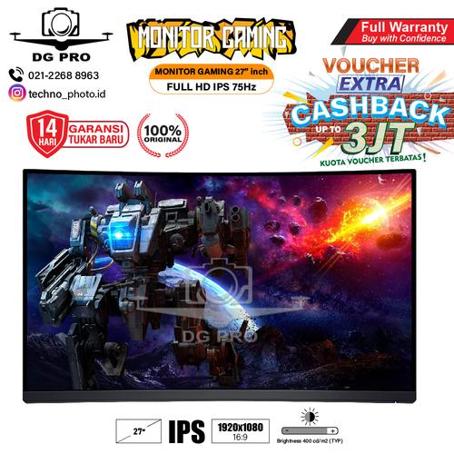 Jual Monitor Gaming 27 Inch Full HD 1080P 75Hz IPS TV - PACKING STANDAR ...